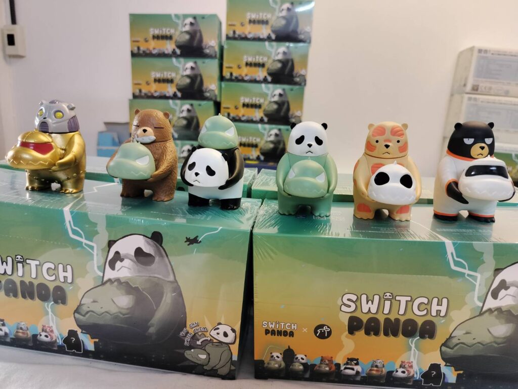 กล่องสุ่ม Switch panda Blind box 8 cm - Kai3OnlineStore